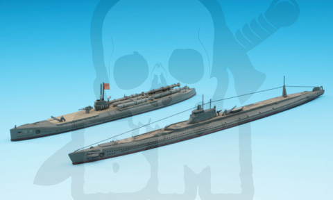 Battle-Models > Hasegawa WL432 Submarine I-370/I-68 1:700
